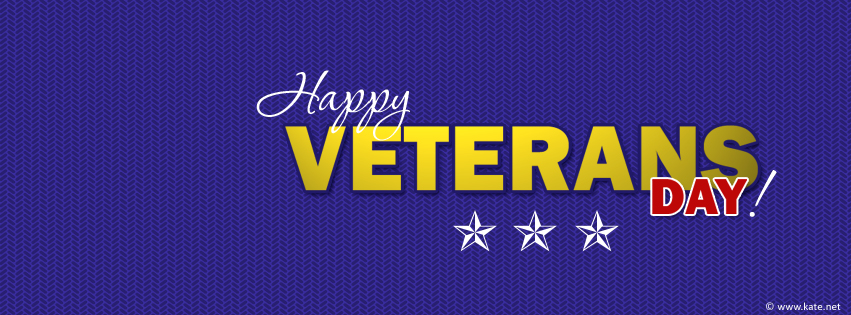 Veterans Day Facebook Covers by Kate.net