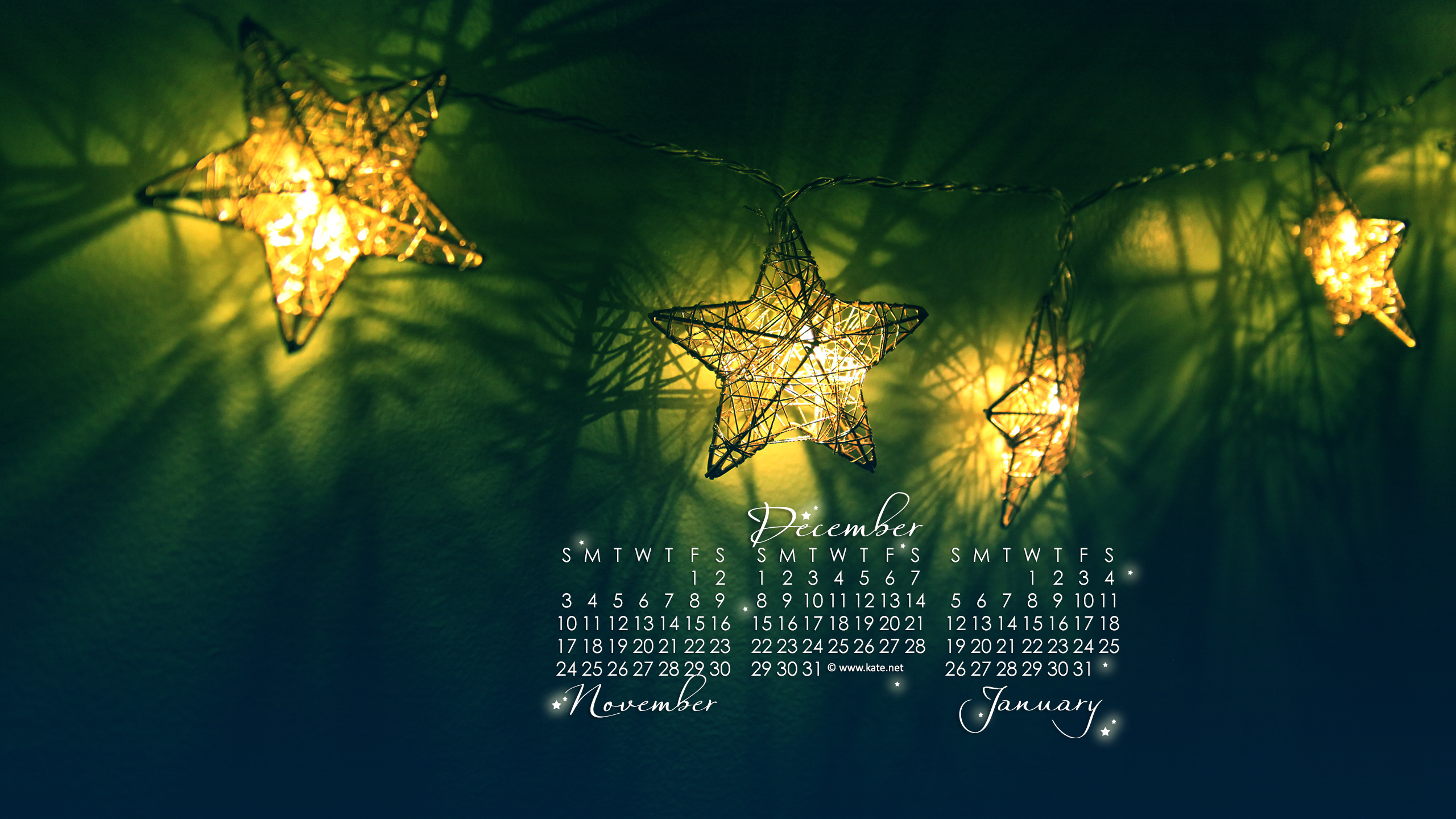 Desktop Background With Calendar